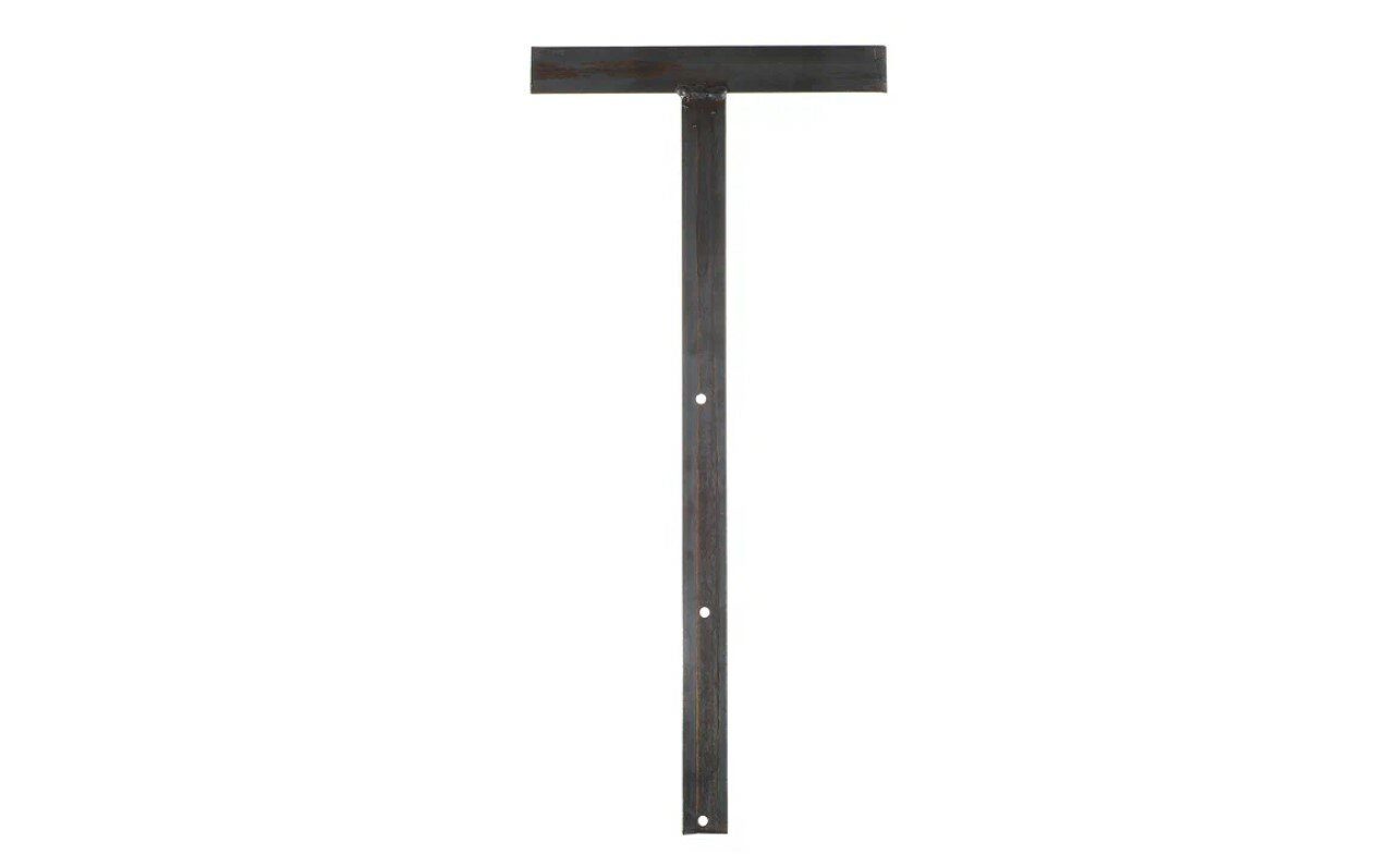Костыль кровельный 400х200 мм Т-образный, углеродистая сталь