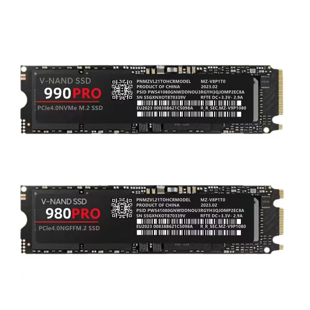 Кросс-бордерный новый 980PRO M2 твердотельный накопитель SSD 1TB 2TB 4TB PCIe4.0 NVMe 1TB（980PRO-NGFF）