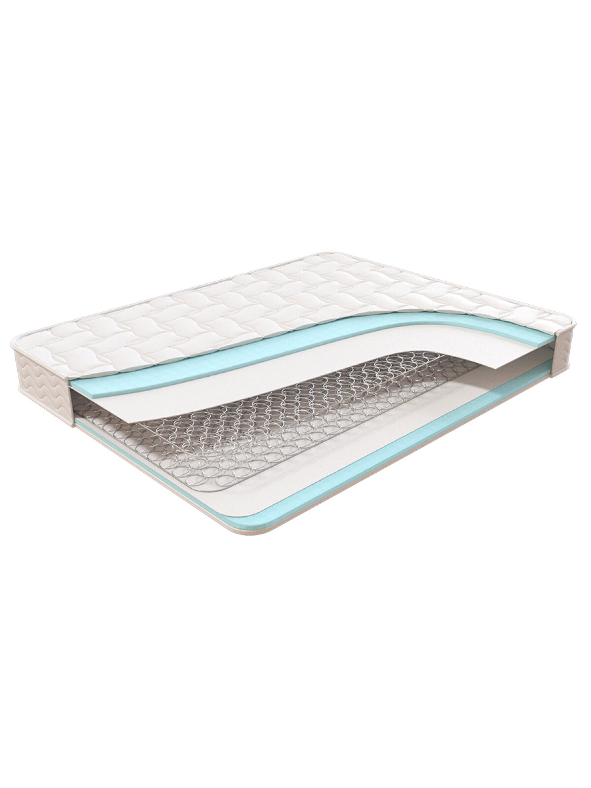 Матрас Боннель ППУ 80х180 Huge Mebel. Ширина 800 Высота 2000. Детские матрасы