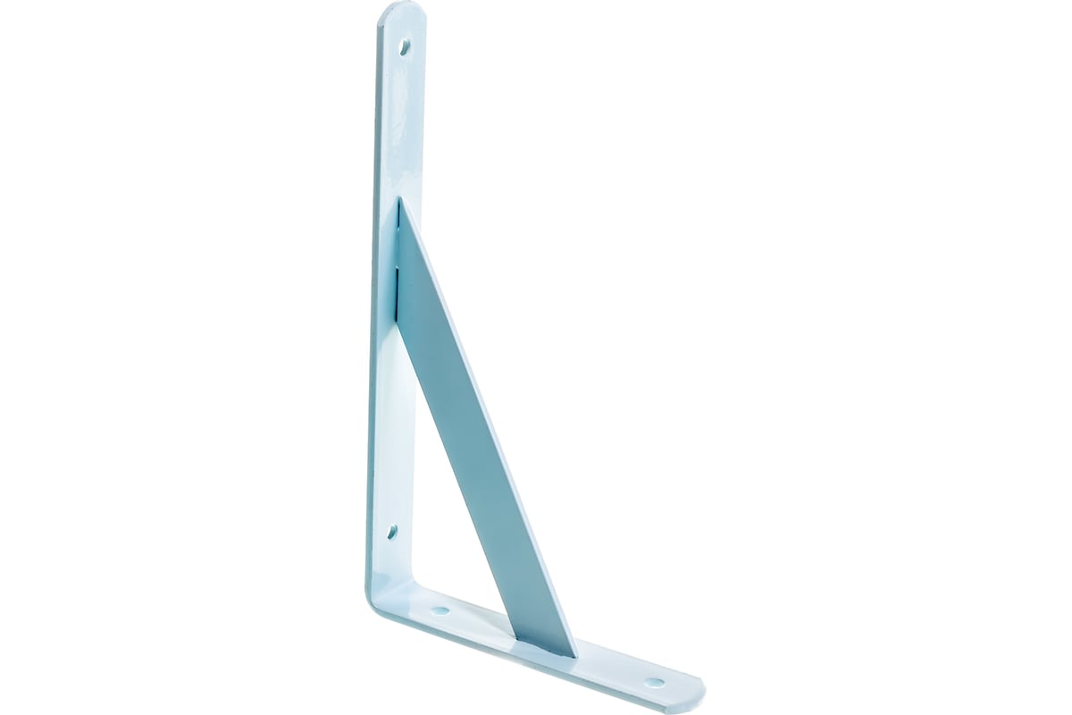 Уголок-кронштейн STAYER MASTER, усиленный, 250х150х30х4мм, белый {37420-1} (1 шт)