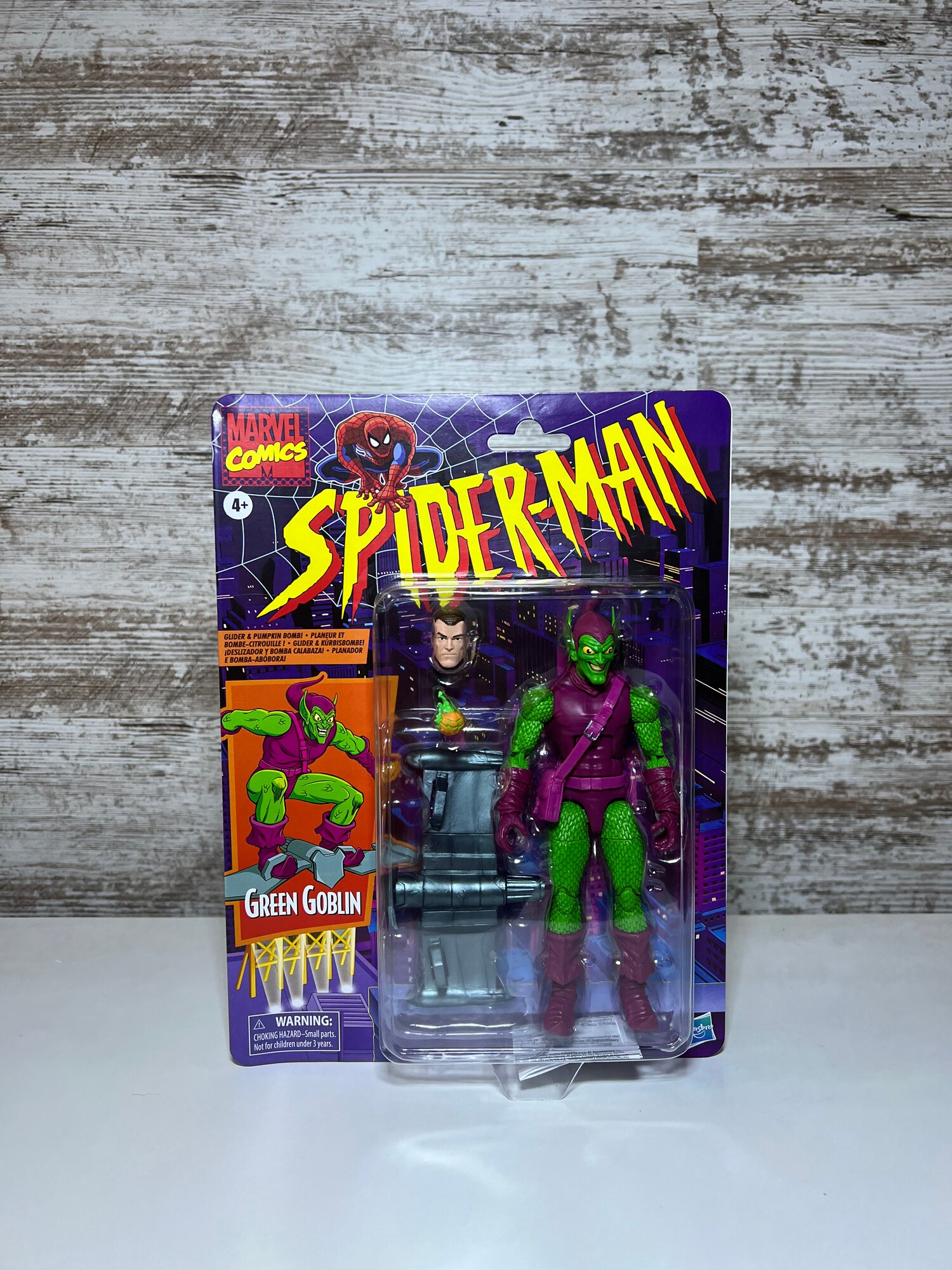 Фигурка Зеленый Гоблин, Marvel Comics, Green Goblin, 18 см, от Hasbro