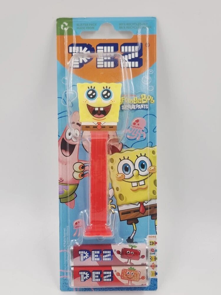 Конфеты с игрушкой + 2 сменных насадки, PEZ, 17 грамм (Австрия)