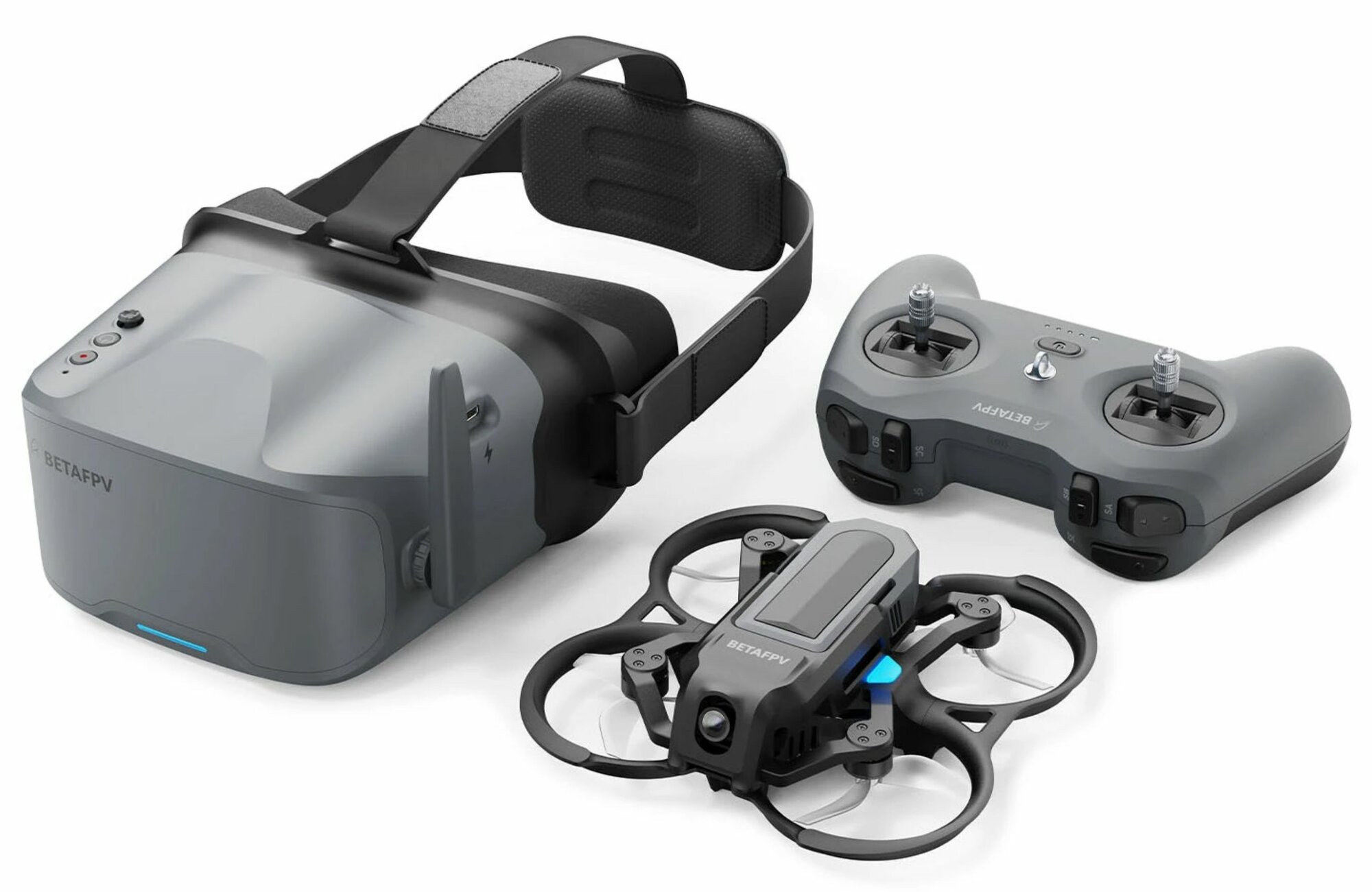 BETAFPV Aquila20 FPV Kit новейший квадрокоптер набор очки пульт кейс акб дрон
