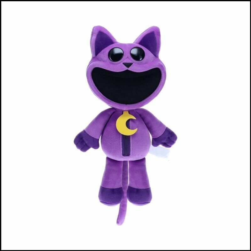 Мягкая игрушка, КэтНэп, Кот Дремот, CatNap, Poppy playtime3, Smiling critters, кэт нэп30cm