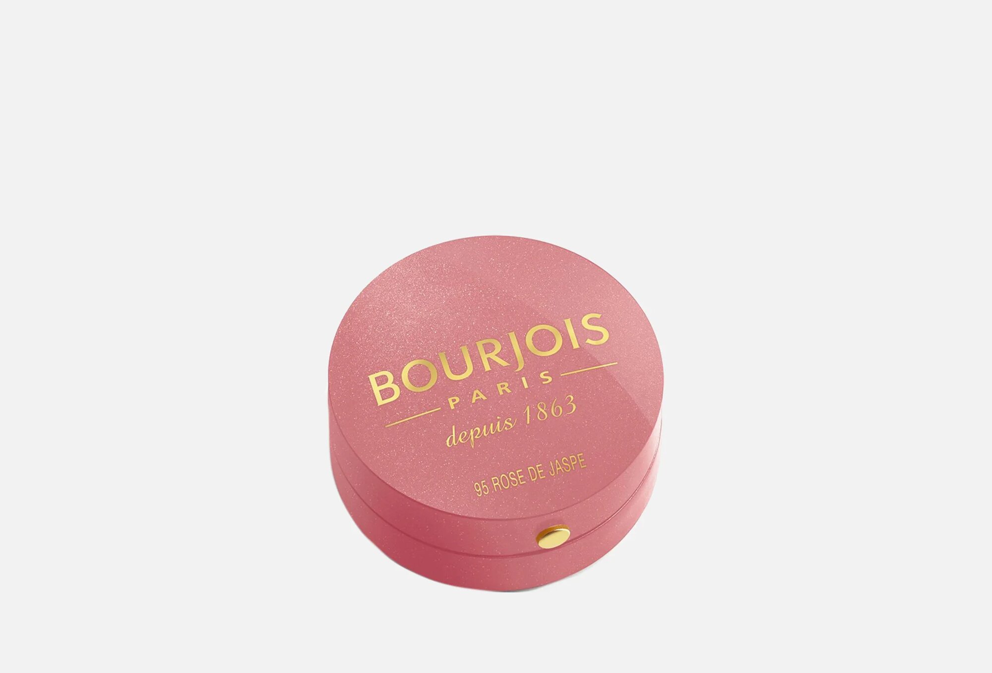 Румяна Bourjois Blusher, оттенок 95, Rose De Jaspe, с ароматом розы, 2.5 г