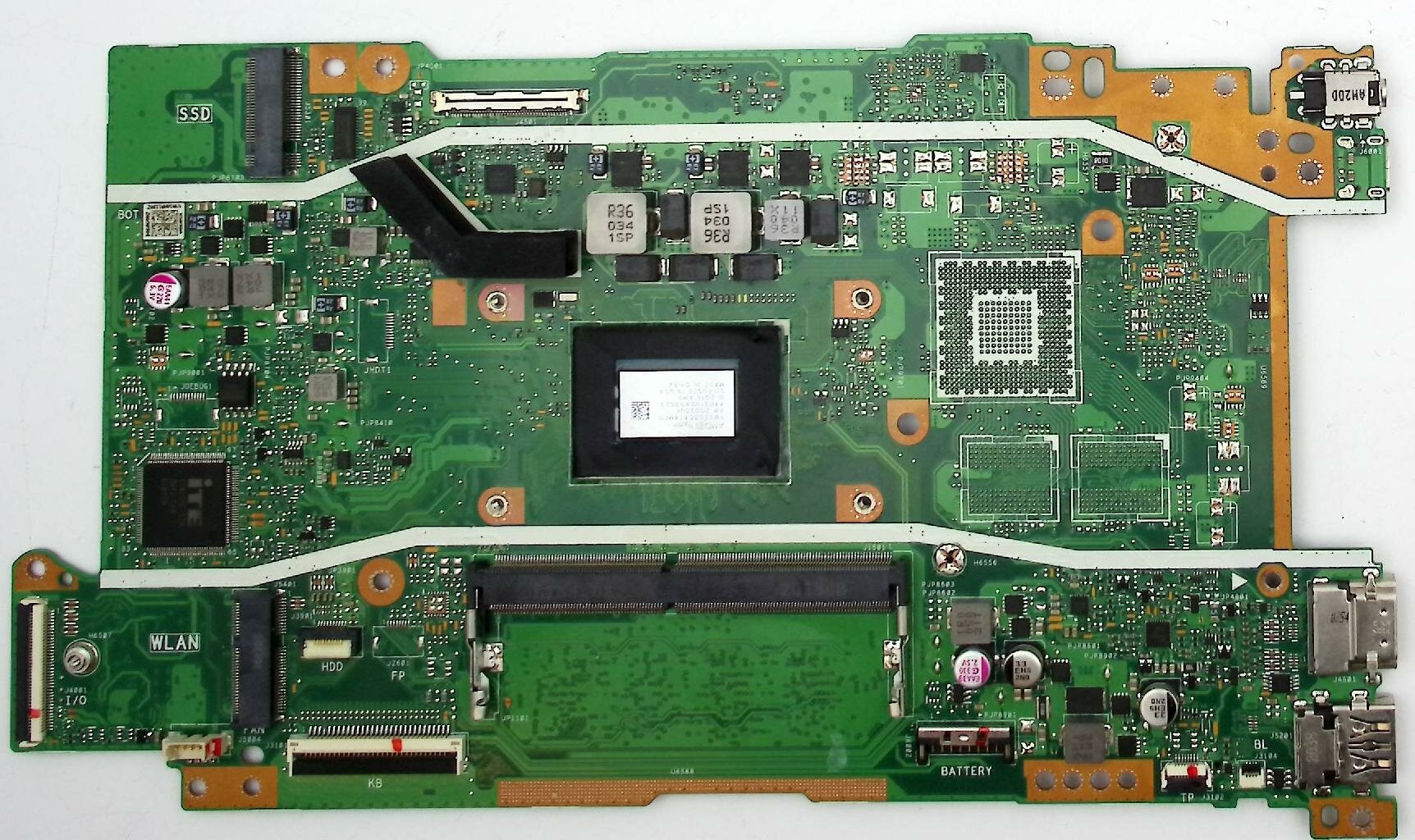 Материнская плата ASUS X409DL донор процессора R5-3500U