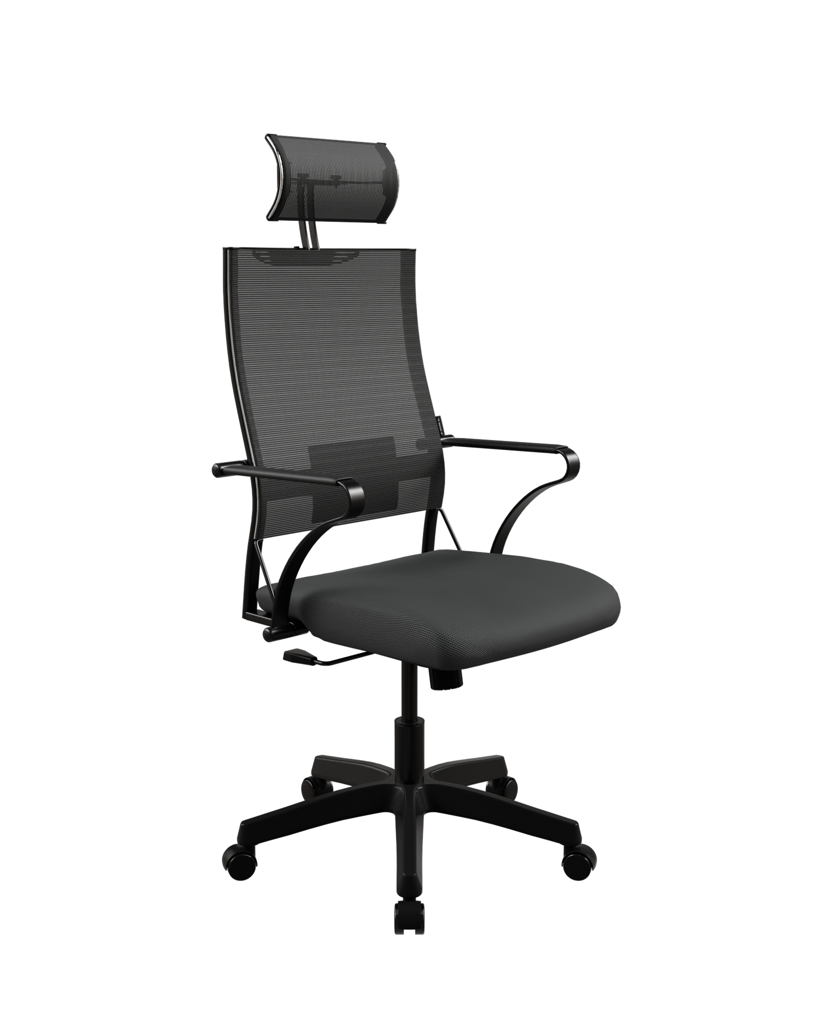 Компьютерное кресло Sit Air 24/7 B2-281K, пластик, черный (696.61.52.222)