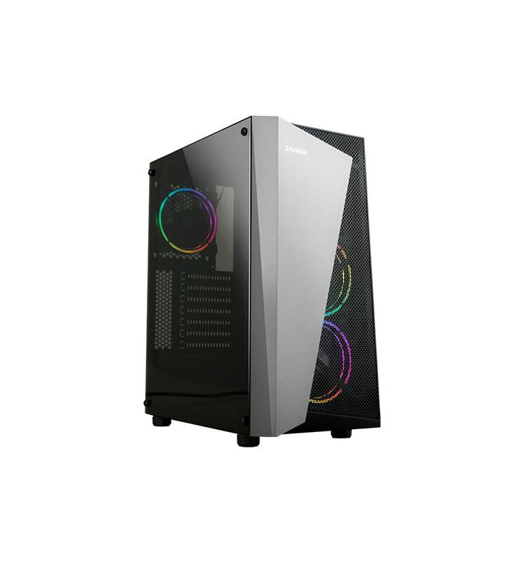 Компьютерный корпус ATX Zalman S4 Plus черный (s4 plus black)