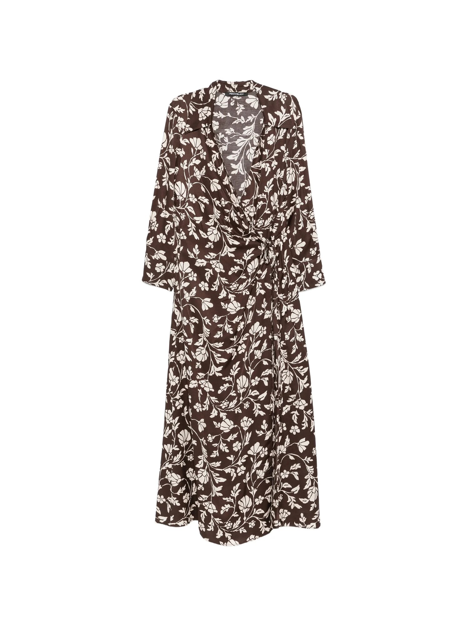 Платье Floral-print midi dress