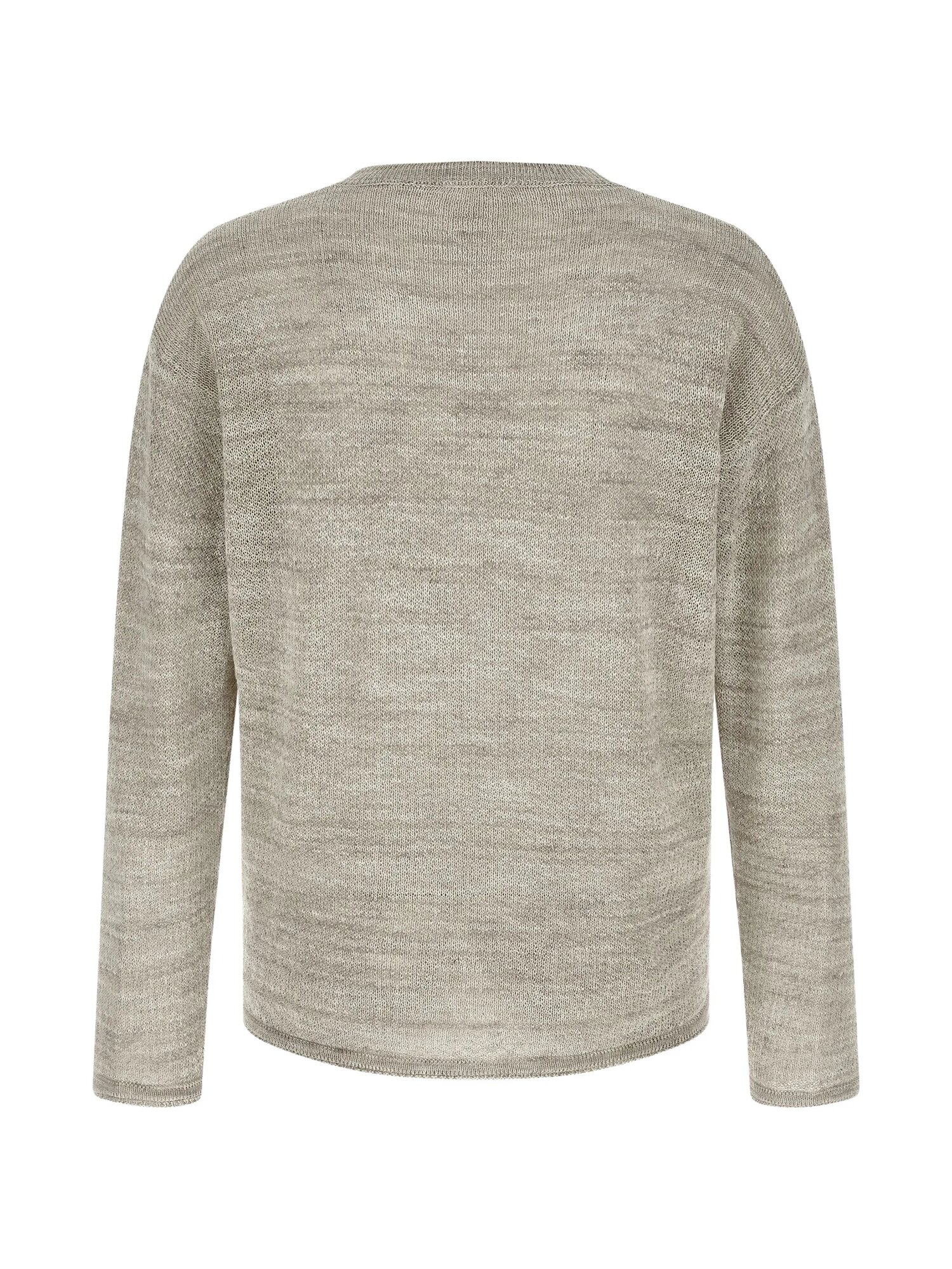 Свитер Roberto Collina Mouliné knit sweater, размер 52, , grey — фото 1