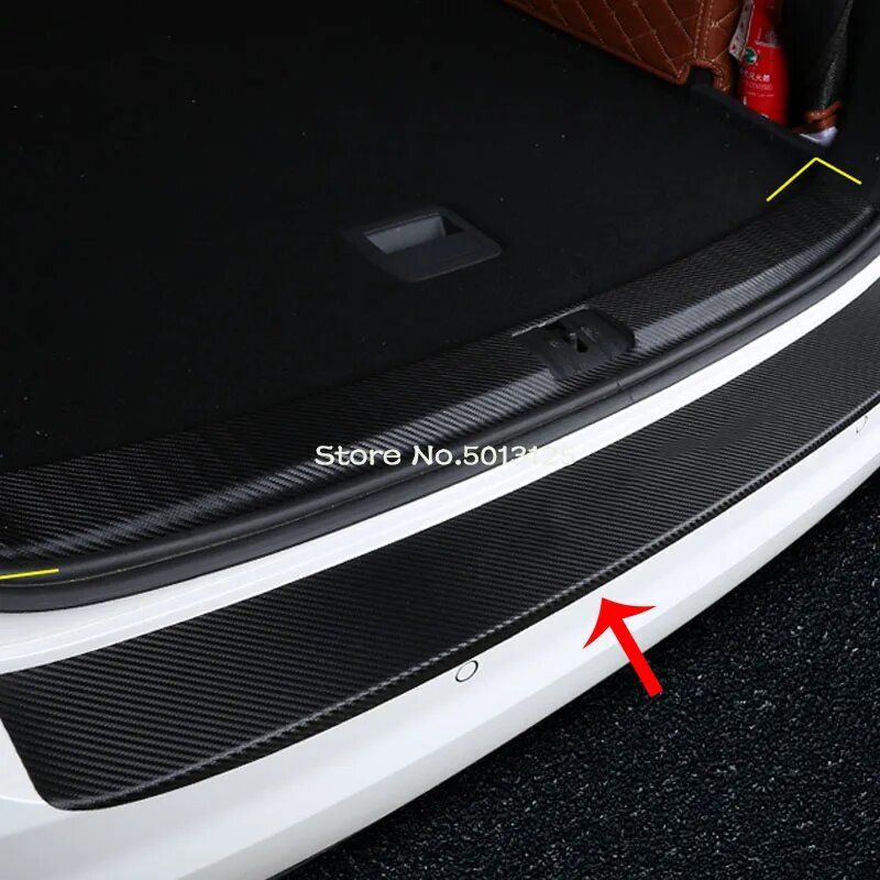 Защита бампера и багажника Mazda CX-5 2017-2025, Exterior PU Leather