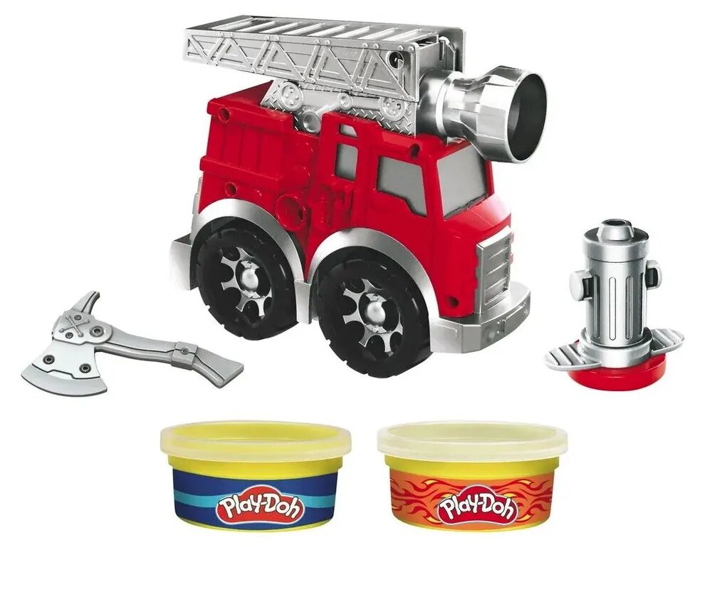 Игровой набор с пластилином Play-Doh Пожарная машина
