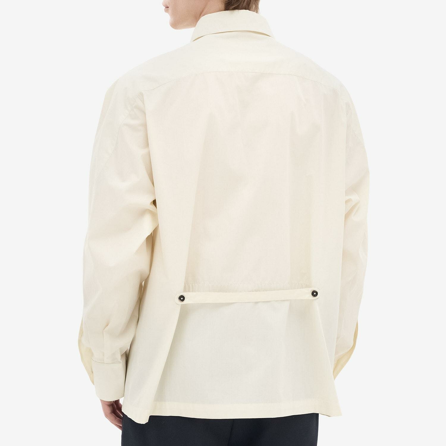 Рубашка Offret Рубашка Offret Raglan Overshirt, размер M, ivory — фото 1