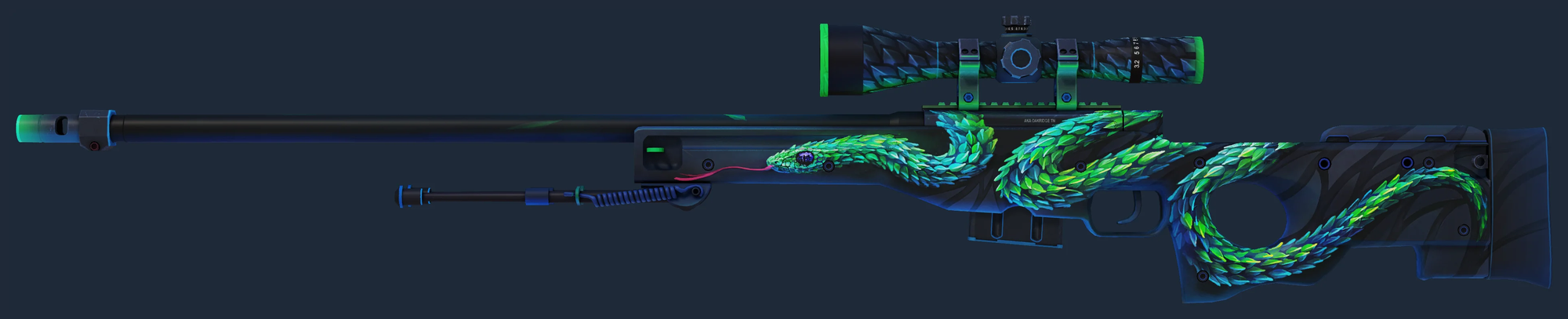 StatTrak™ AWP | Древесная гадюка (Прямо с завода) Скины CS2 с быстрой автовыдачей steam trade