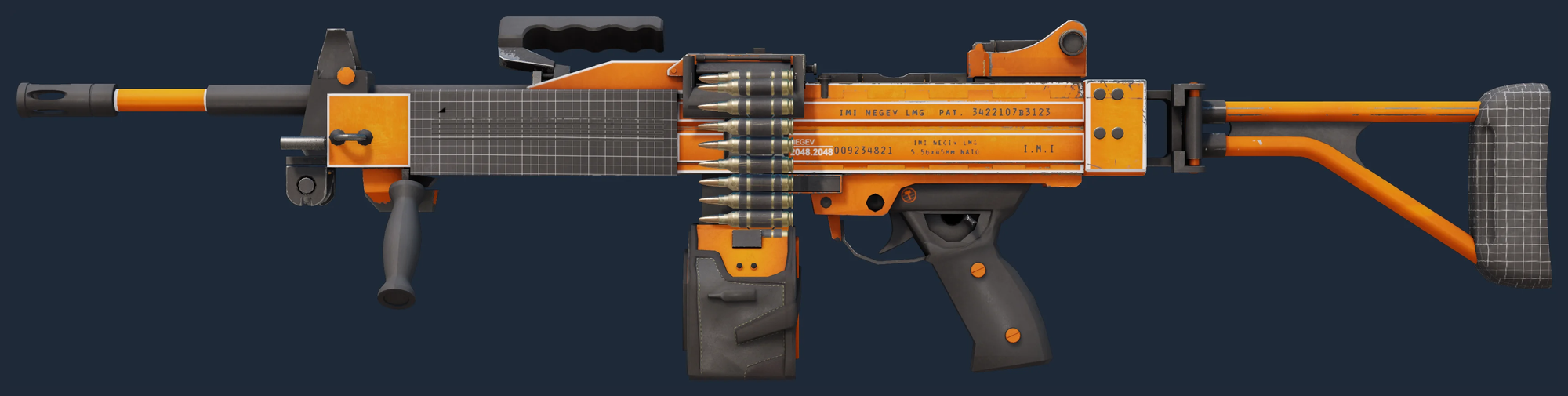 StatTrak™ Негев | dev_texture (Немного поношенное) Скины CS2 с быстрой автовыдачей steam trade