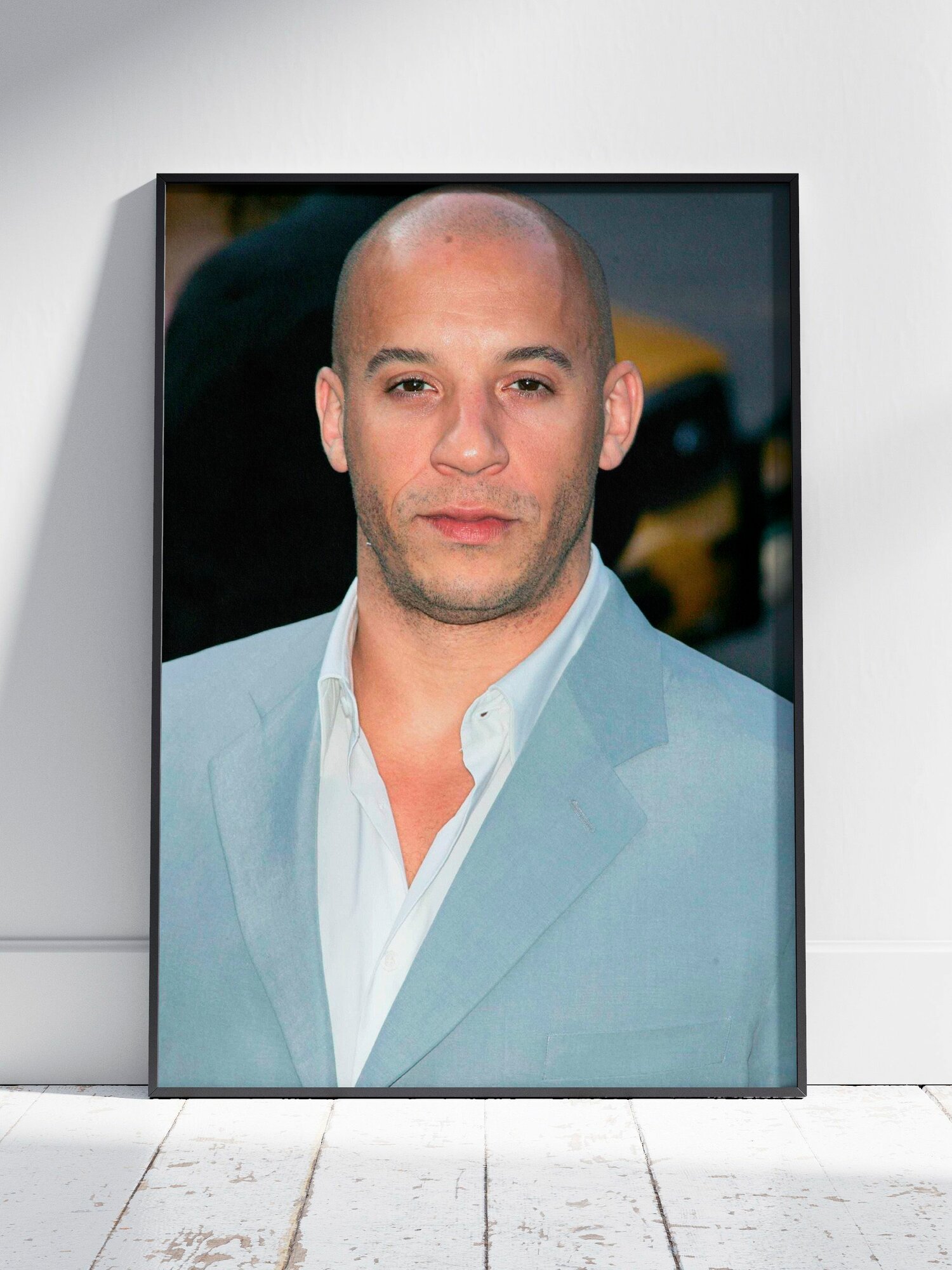 Плакат на стену для интерьера Вин Дизель (Vin Diesel 16) - Постер по актеру фильма, кино, сериала формата A4 (21x30 см)