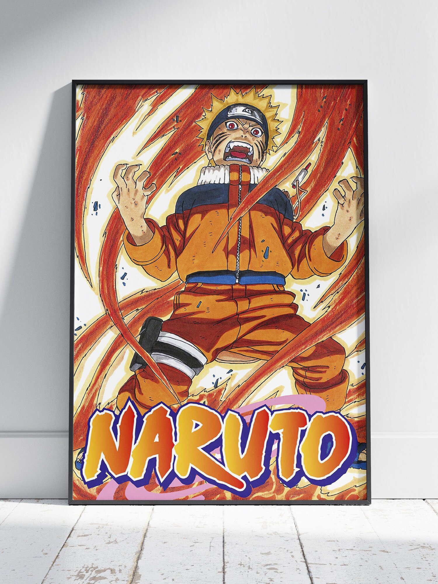 Плакат на стену для интерьера Наруто Ураганные Хроники (Naruto 84) - Постер по аниме и японской анимации формата A4 (21x30 см)