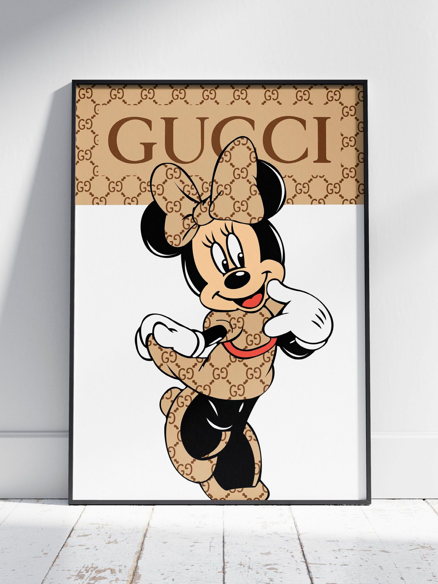Плакат на стену для интерьера Гуччи (Gucci 17) - Постер по модели, бренду и моде формата A4 (21x30 см)