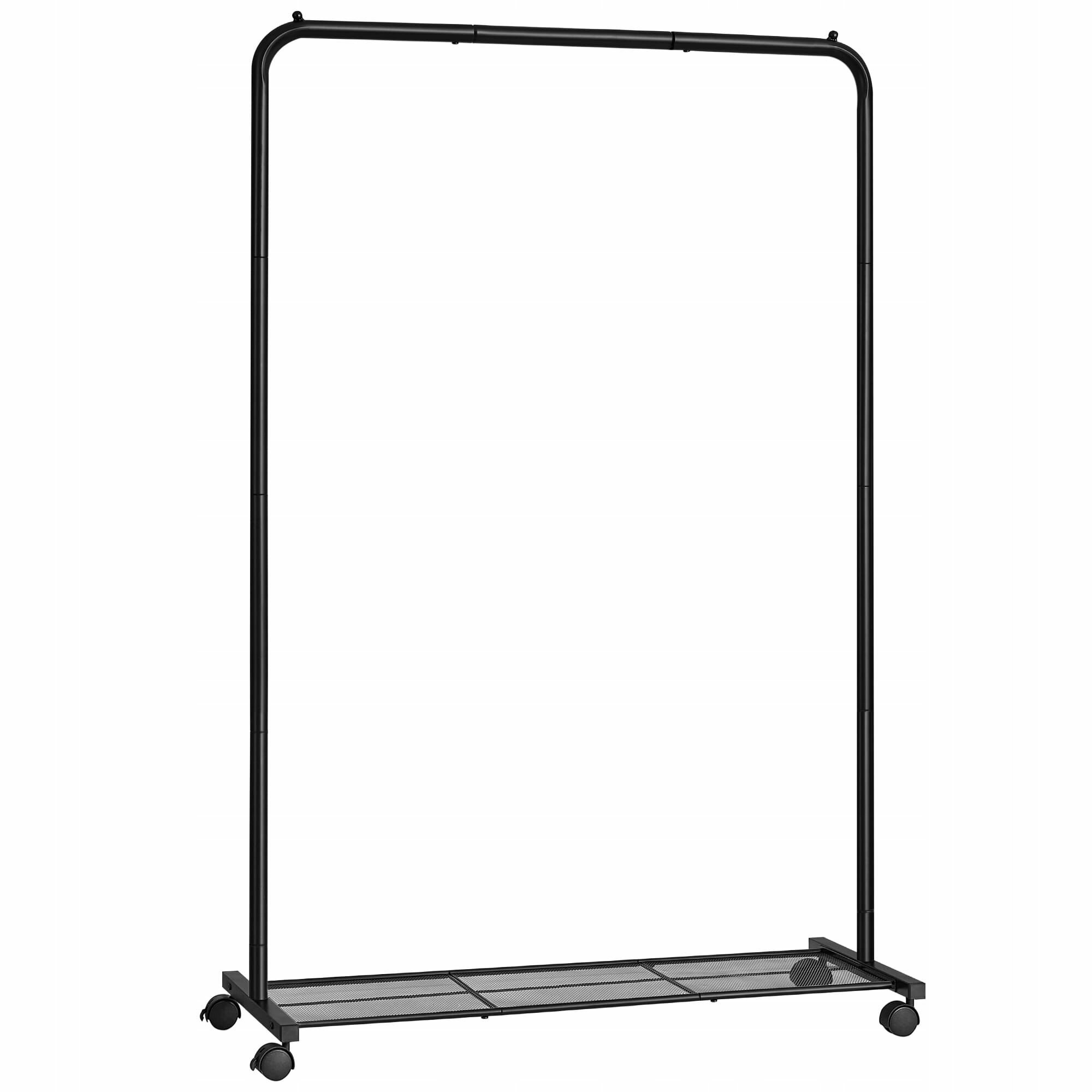 Вешалка напольная LOFT SONGMICS с полкой, 40.5 x 91 x 158 см цвет черный, HSR25BK