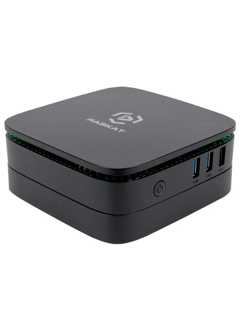 Компьютер Raskat START 107 N100/16GB/256GB SSD/UHD Graphics/WiFi/BT/Win11Pro/black