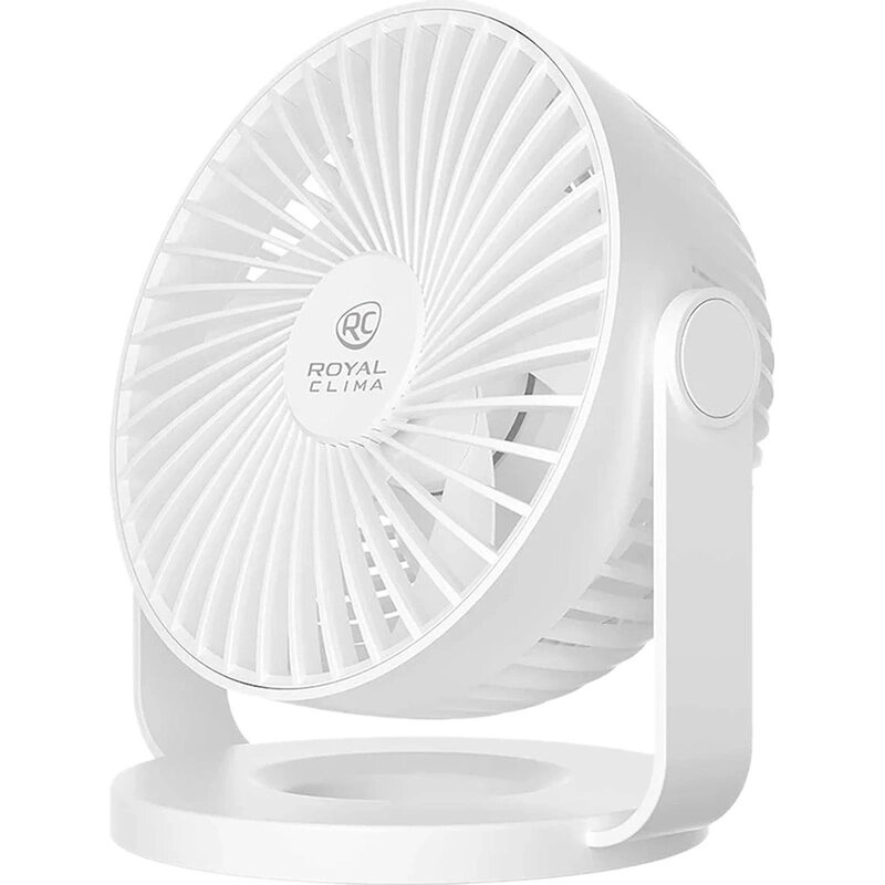Вентилятор настольный Royal Clima RSF-0401M-WT белый (НС-1691753)