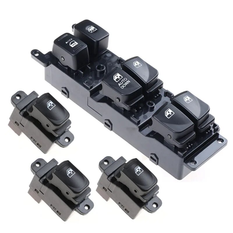 Главный переключатель стеклоподъемника Hyundai Accent 2007-2010, Цвет: A set