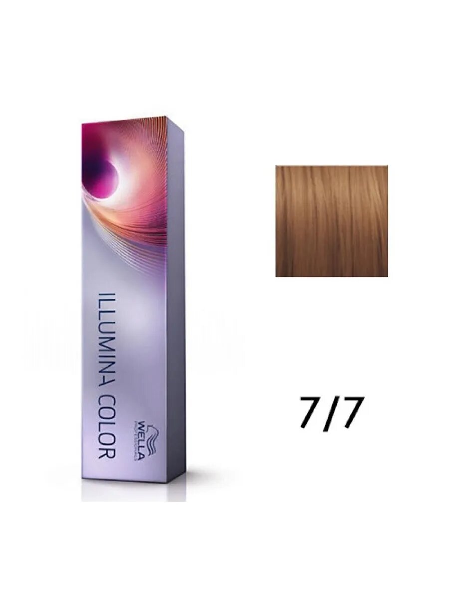 WELLA Illumina color 7/7 7/7 Стойкая крем краска Illu 60мл