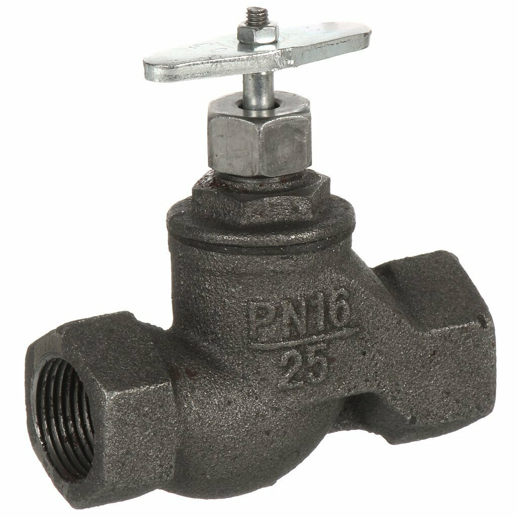 Вентиль для воды STI 1 дюйм г-г, надежная запорная арматура для инженерных систем водоснабжения