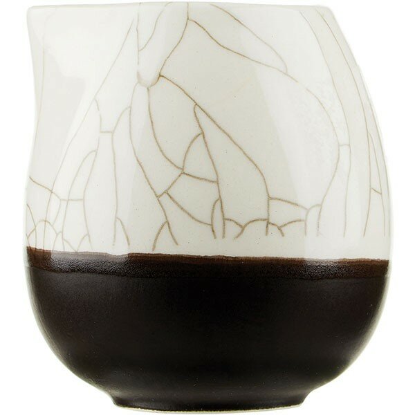 Соусник «День и ночь», керамика, 350 мл, белый, черный (Дымов Керамика)