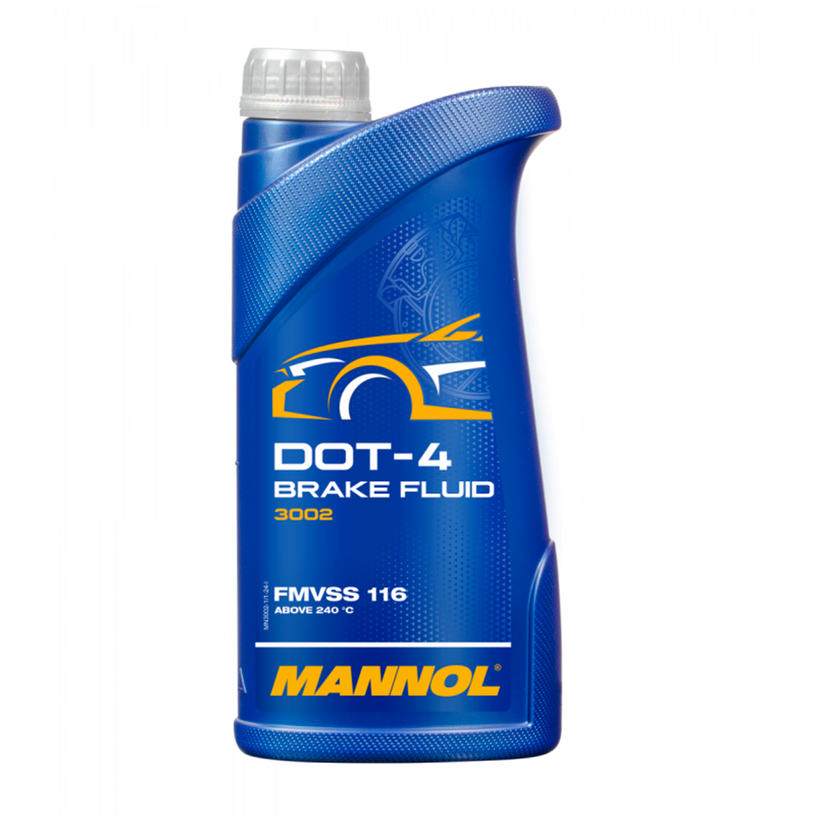 Жидкость тормозная MANNOL DOT-4 455 г 8940