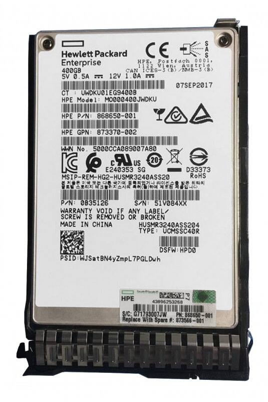 Жесткий диск HP P09098-B21 400Gb SAS 2,5" SSD