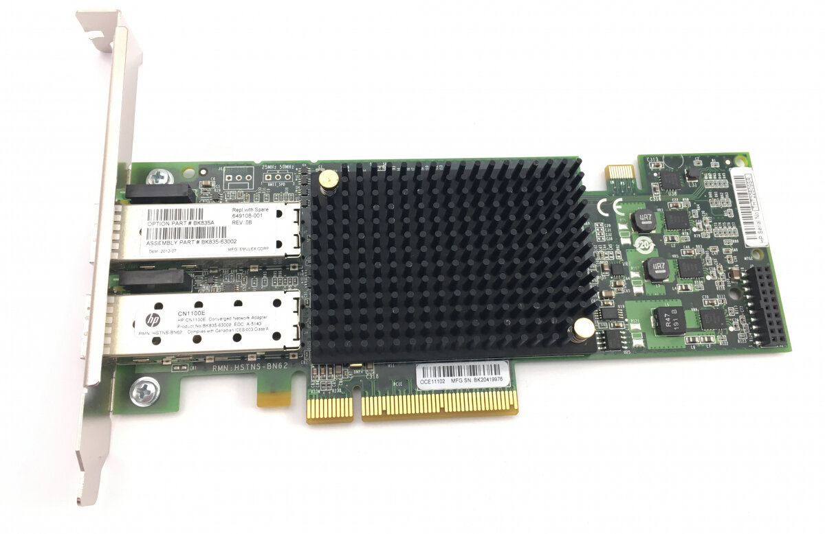 Сетевой Адаптер HP BK835-63002 PCI-E8x 10Gb