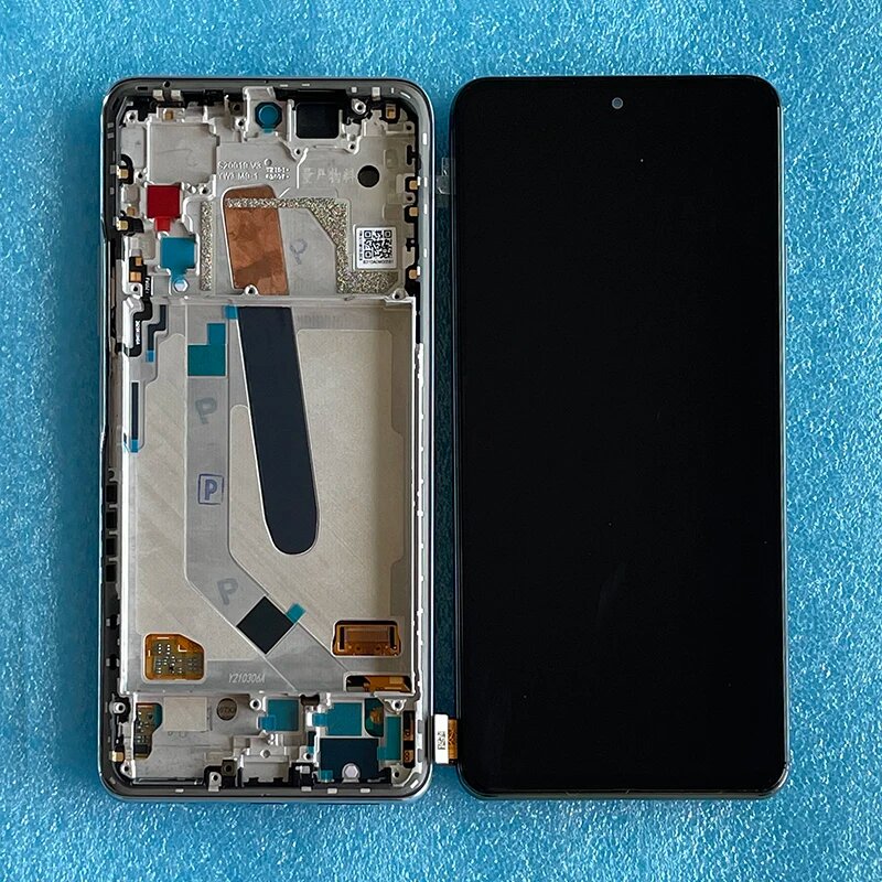 Оригинальный AMOLED-дисплей 6.67 дюйма для Xiaomi Poco F3/Redmi K40 K40 Pro, LCD-экран Black W Frame