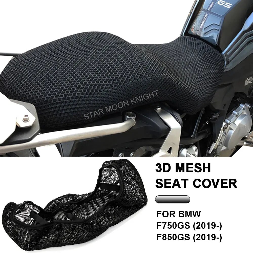 Для BMW F850GS F750GS противоскользящая тканевая подушка F 850 750 GS 2019 2020- 3D сетчатый чехол на сиденье, аксессуары для мотоциклов