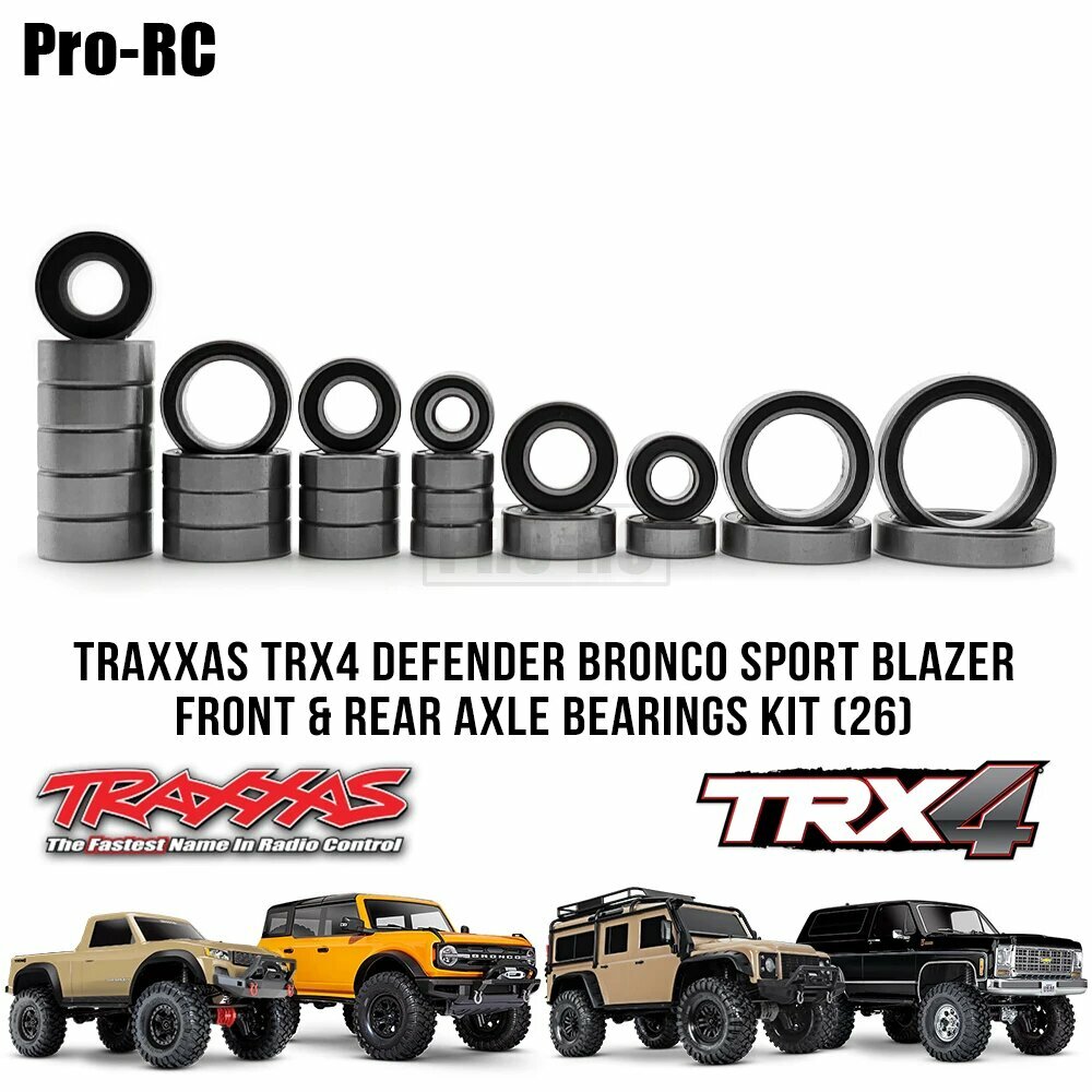Подшипники Traxxas TRX4 Defender Bronco Sport Blazer 26 шт