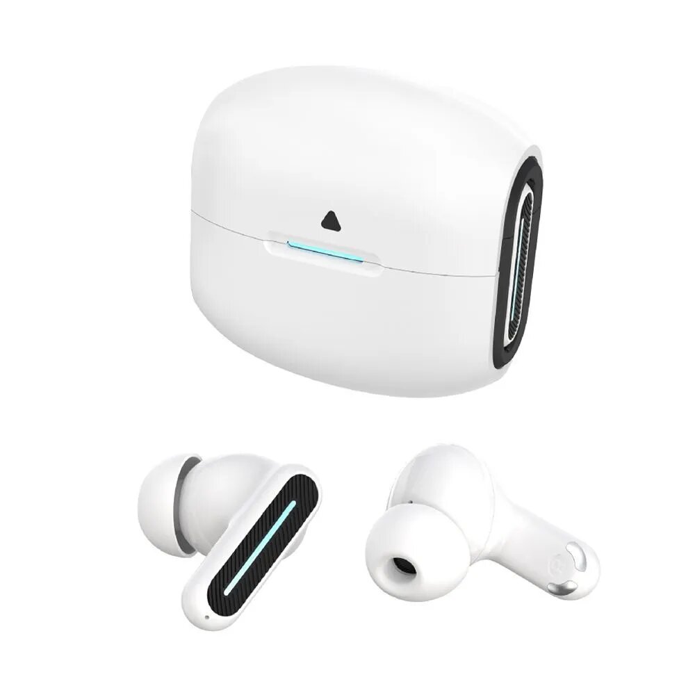 LANGSDOM Наушники беспроводные с микрофоном, Bluetooth, USB Type-C, синий