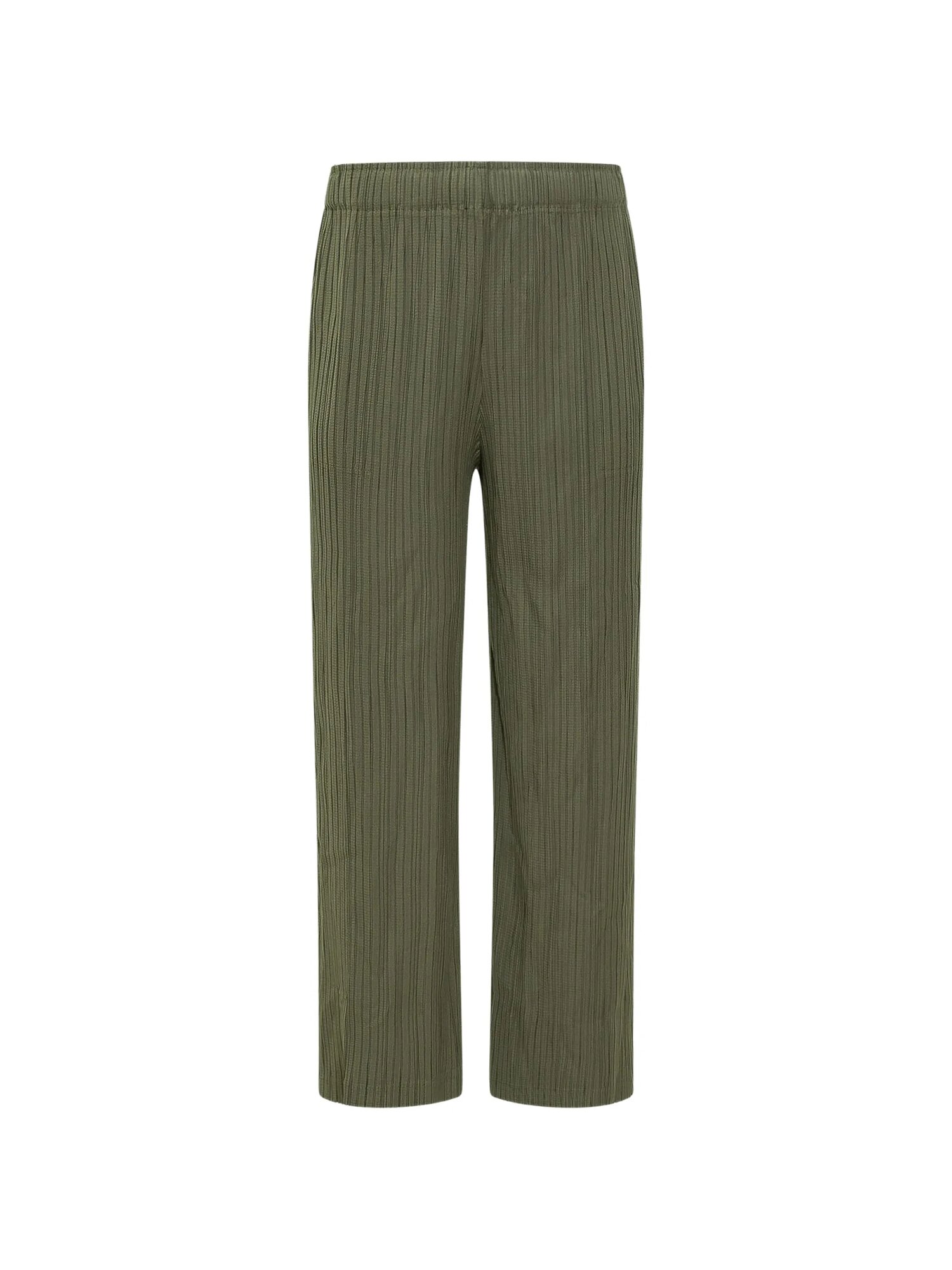 Брюки Plissé-effect striped trousers