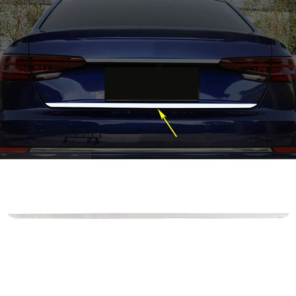 Накладка на задний бампер Audi A4 B9 2017-2023, Style B
