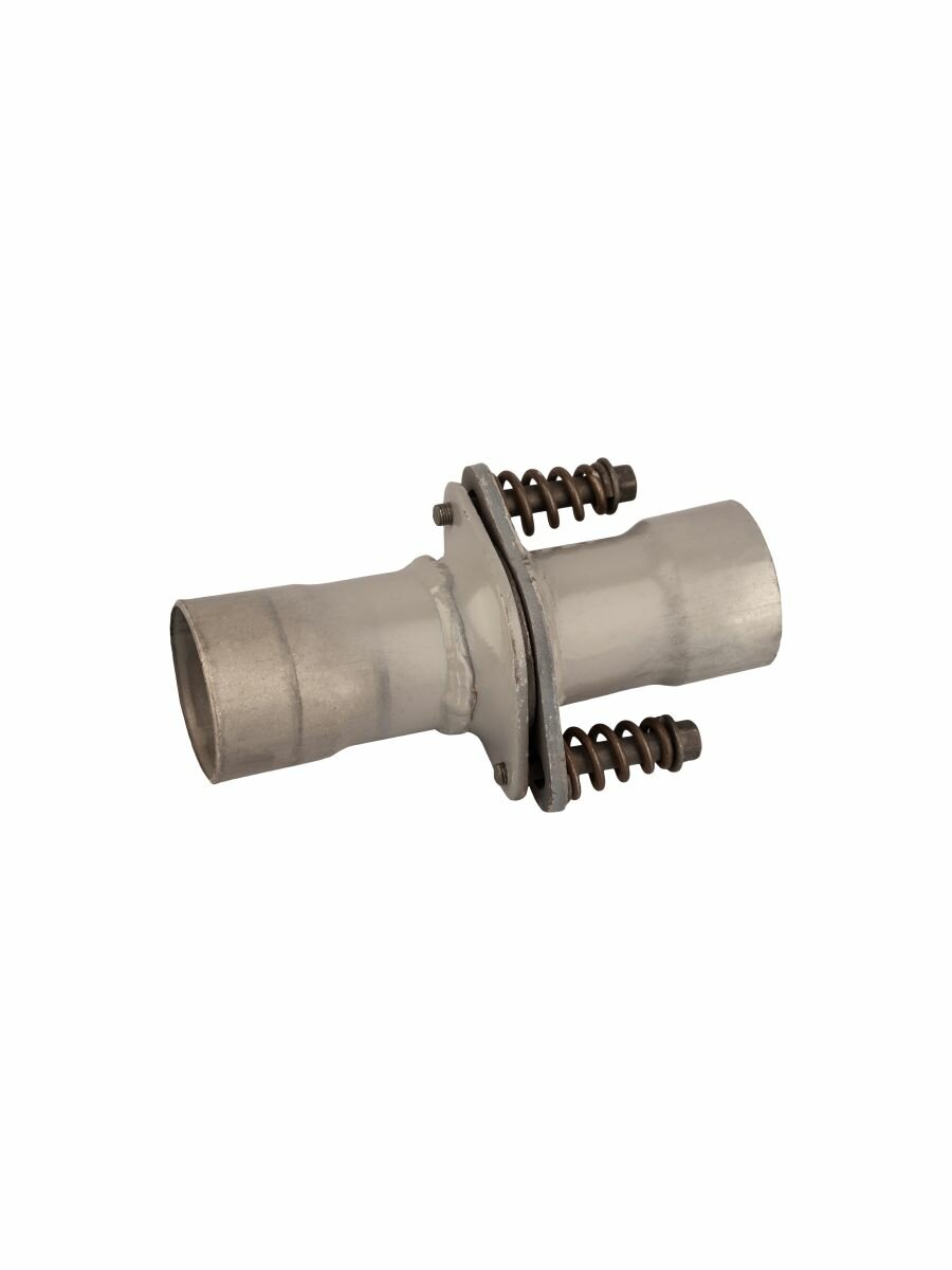 Фланец глушителя демпферный d55/60 L 205мм с графит. кольцом алюм. (BOOMERANG)