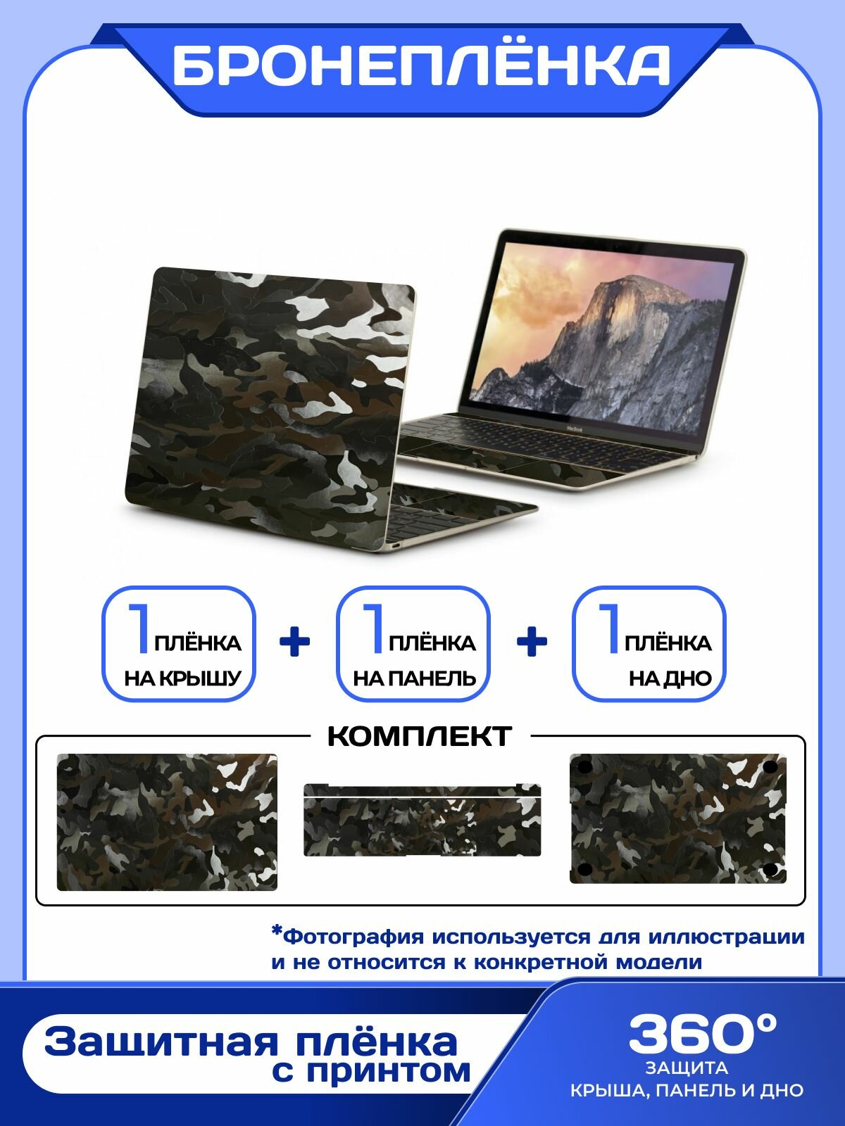 Виниловое покрытие для Macbook Pro 14 2021-2023 года