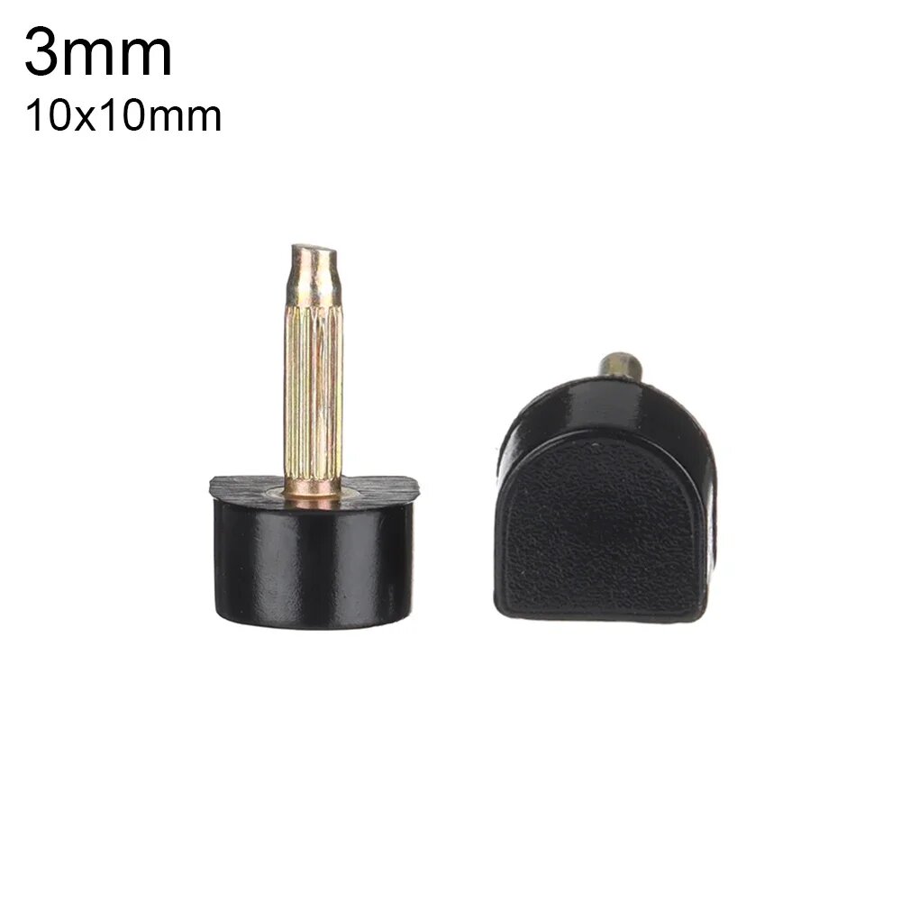 Шпильки для каблука черные 3mm-10x10mm