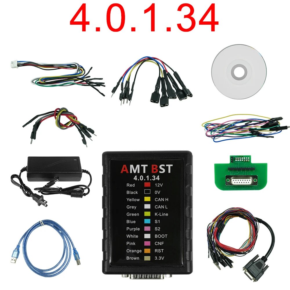 Новый Универсальный инструмент для чтения и записи AMT BST V3.1.3.5 V2.1.5.6 с поддержкой протоколов MG1 MD1 для Benz/V-0LV0-/VAG/OPEL