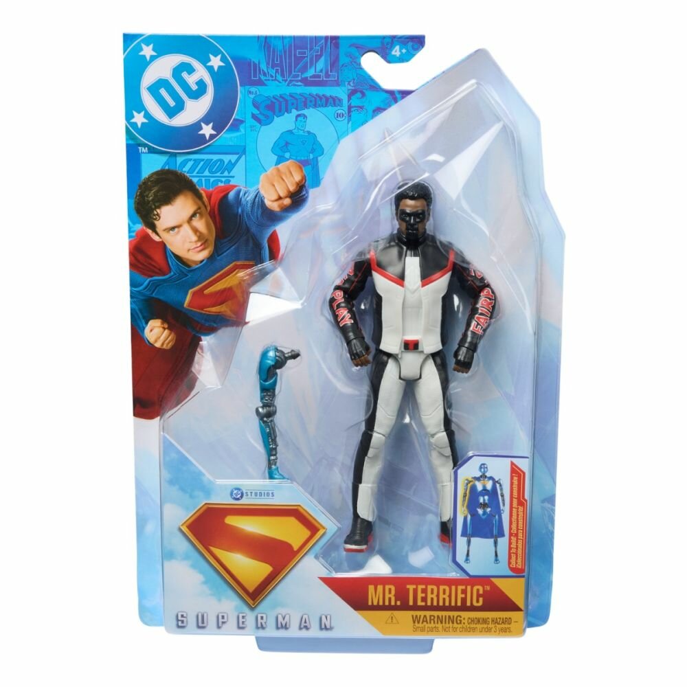 Фигурка Mr. Terrific от DC Comics, 15 см. 6073290 для детей от 3 лет