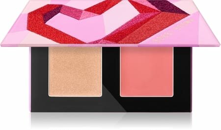Палетка для контуринга Bobbi Brown Threads of Love Cream Glow Highlighter + Pot Rouge, персиковый дуэт, 4 г