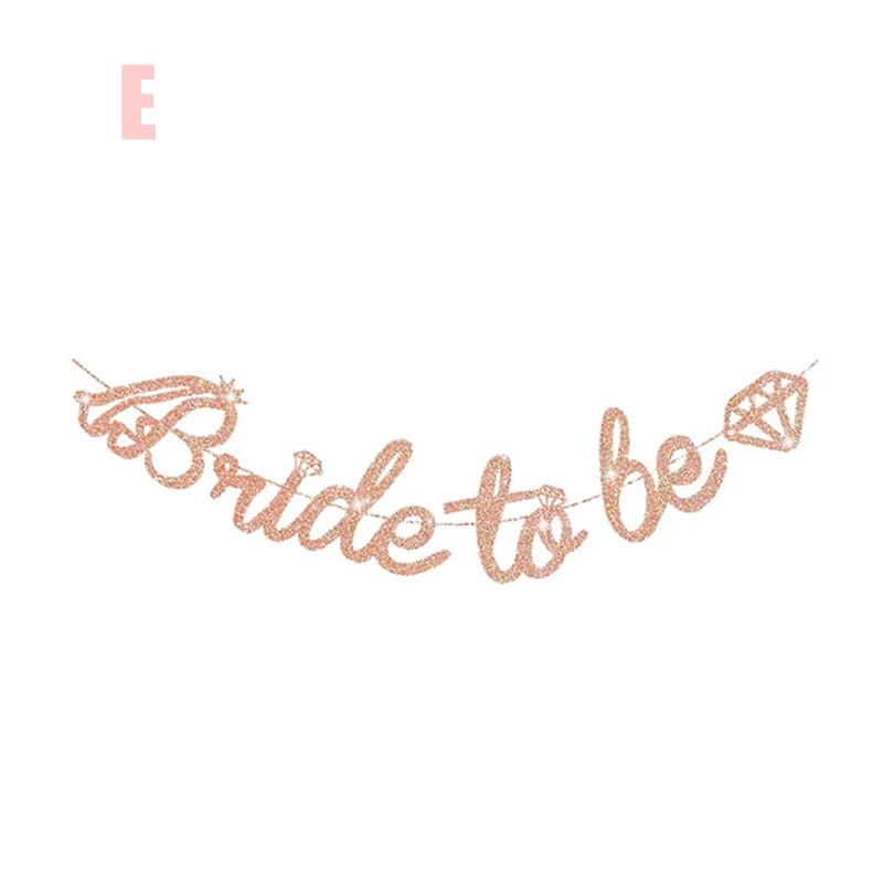 Гирлянда "Bride to be" розовая, для девичника