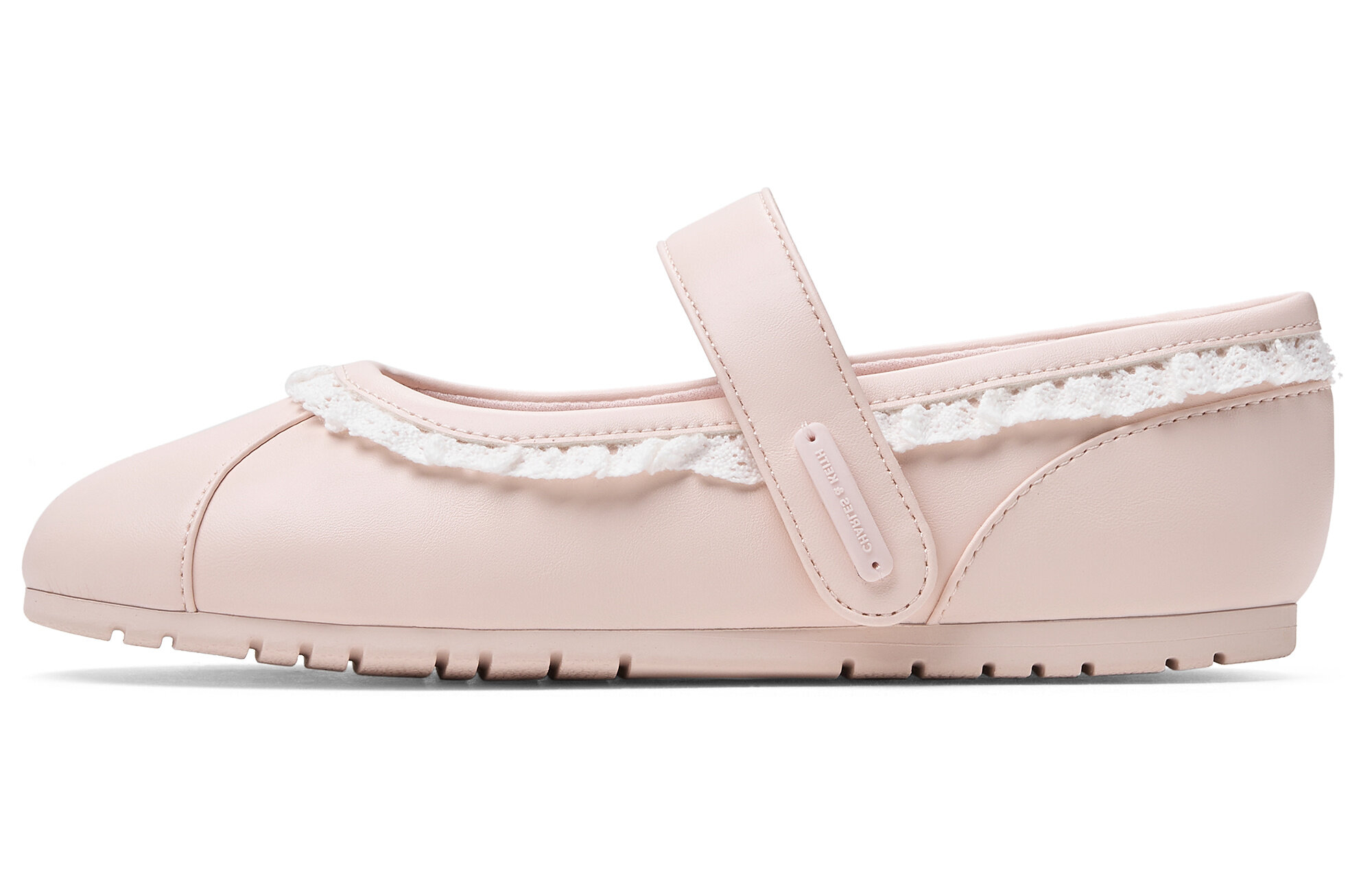 Ботинки CHARLES & KEITH, размер EU 27 стопа (16,5CM), светло-розовый