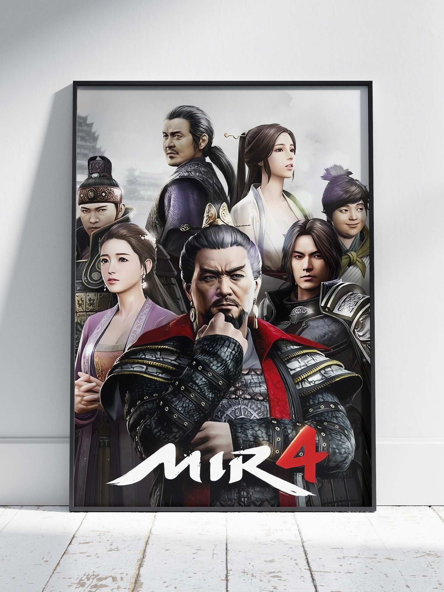 Плакат на стену для интерьера Мир4 (MIR4 - 2) - Постер по игре формата A4 (21x30 см)
