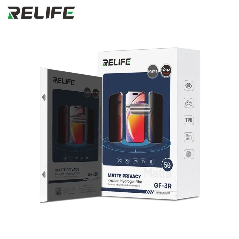 RELIFE GF-3R матовая гидрогелевая пленка для телефона