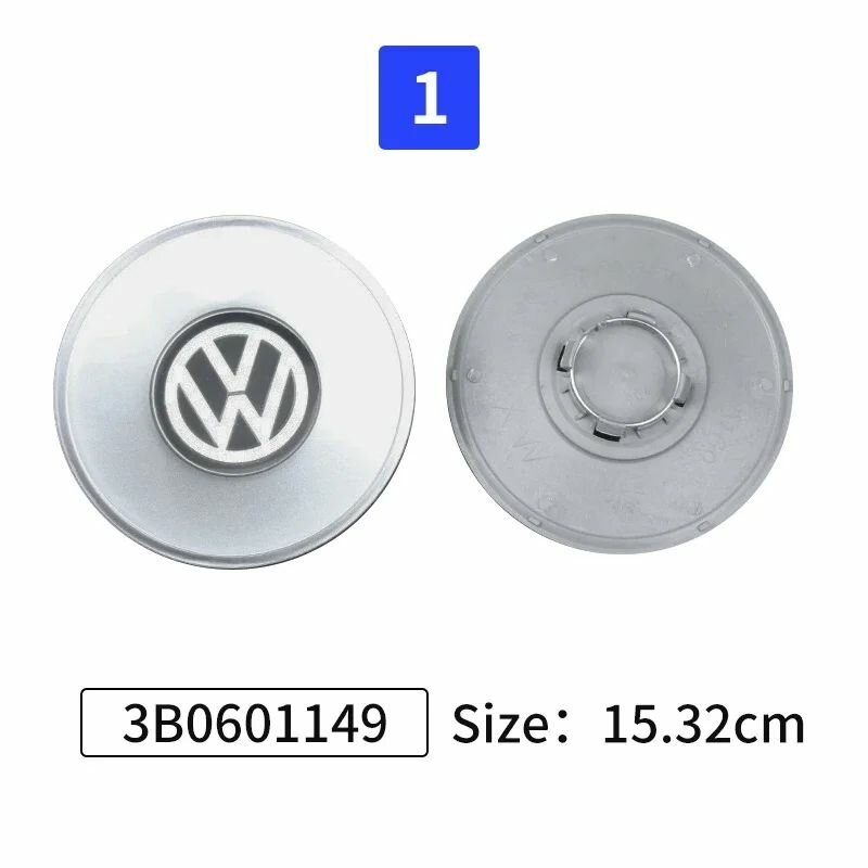 Центральные колпаки для колес с логотипом Volkswagen VW — декоративные центры для замены и обновления автомобиля