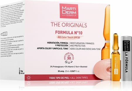 Сыворотка для ухода за кожей Martiderm The Originals Formula N 10 HD Color Touch, 30 2 мл, SPF 30